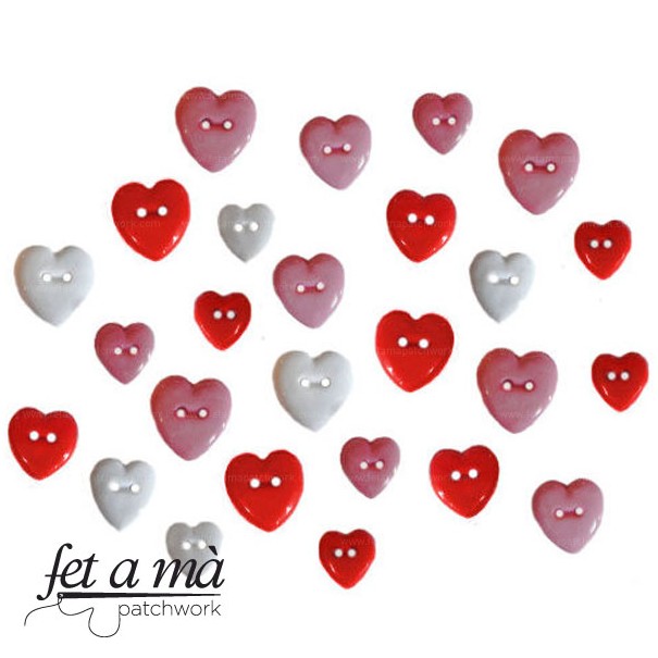 Botones Corazones: Heratbreaker